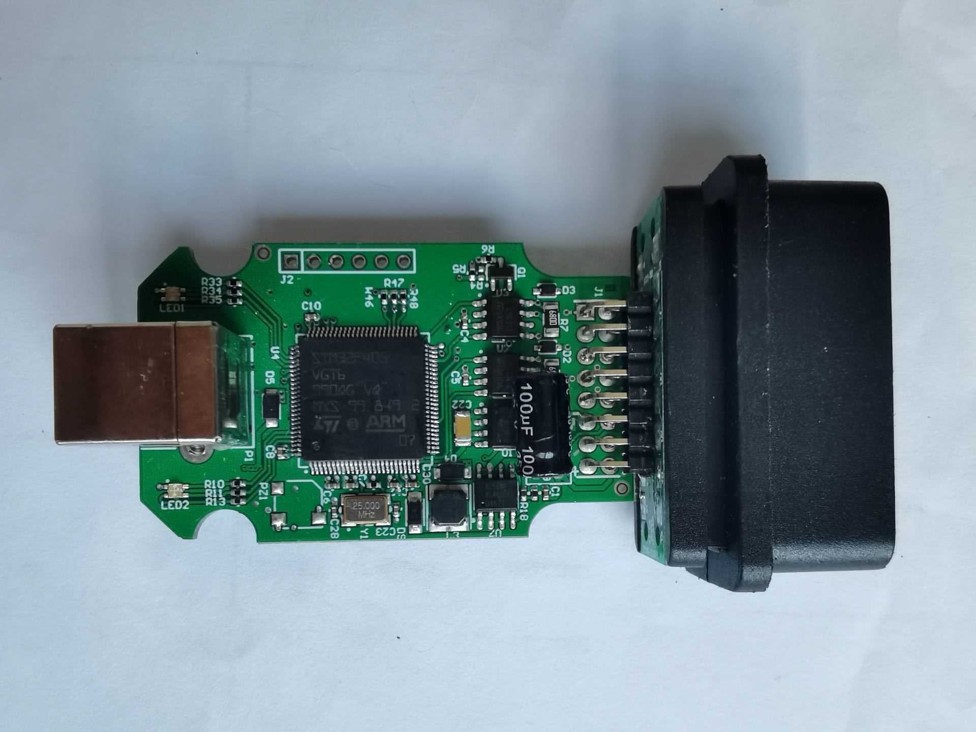 Online VCDS V2 VAG COM interface with STM32F415 ARM – Agile