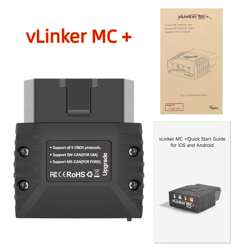 Vgate vLinker MC+ Bluetooth 4.0 OBD2 Scanner – Agile