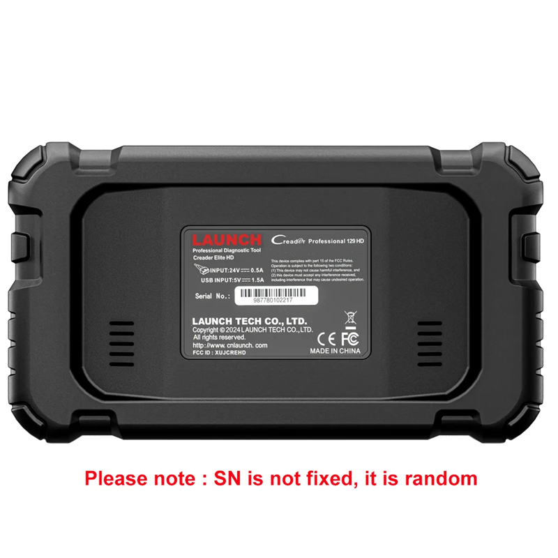 LAUNCH CRP129 HD Elite 24V Heavy Duty Truck All Systems Diagnostic ...